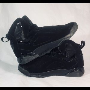 Jordan | Shoes | Nike Air Jordan True Flight Black Basketball Shoes ...